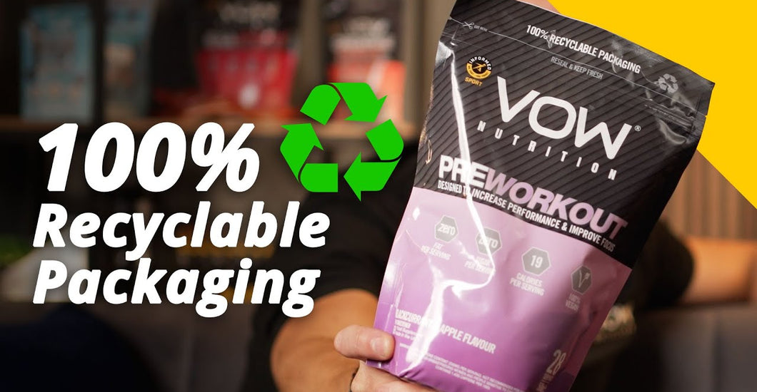 Our VOW to Sustainability with Sustainable Packaging – Vow Nutrition
